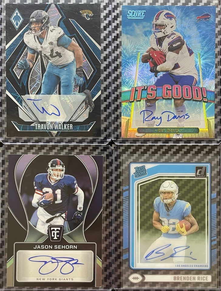 NFL 24 Card Auto Lot. Rookie, RPA, #’d SSP, Prizms And More. 🏈🔥🔥🔥 | eBay