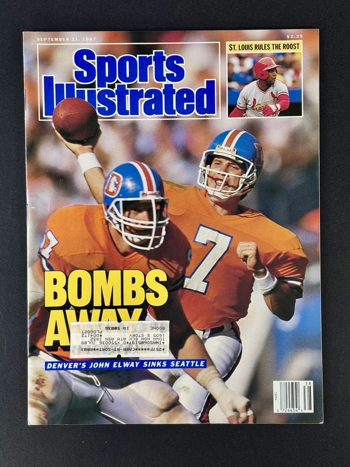 Sports Illustrated September 21 1987 John Elway Denver Broncos Terry ...