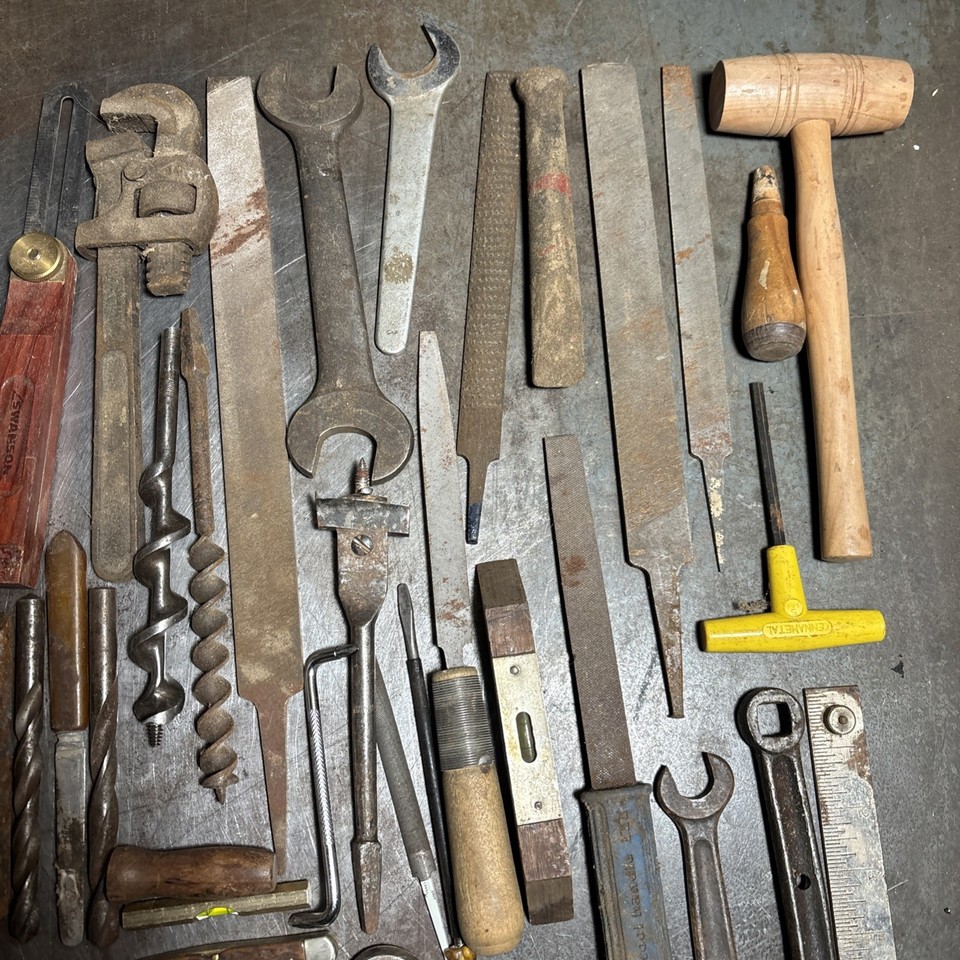 Vintage Tool Junk Drawer Lot Mixed Trades Parts Pieces As Is | eBay