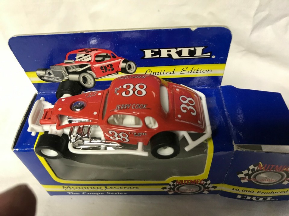 ERTL-Nutmeg #38 Jerry Cook in the Hollerbrand Trucking Coupe Modified ...