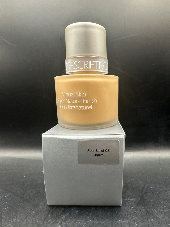Prescriptives Virtual Skin Super Natural Finish Makeup Foundation 1oz ...