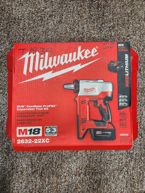 Milwaukee 2632-22XC M18 Propex Expansion Tool Kit for sale online | eBay