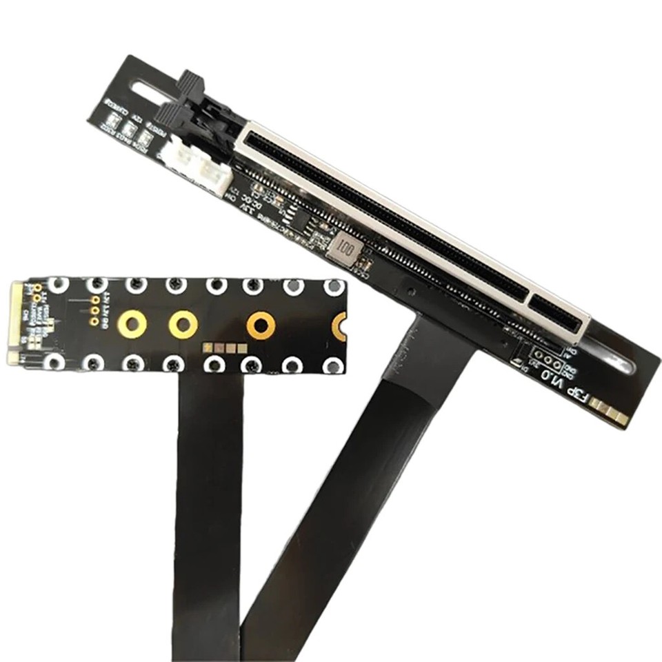 Graphics Card Cable M.2 to PCIE X16 Riser M.2 for NVMe Key M to PCI-E 5 ...