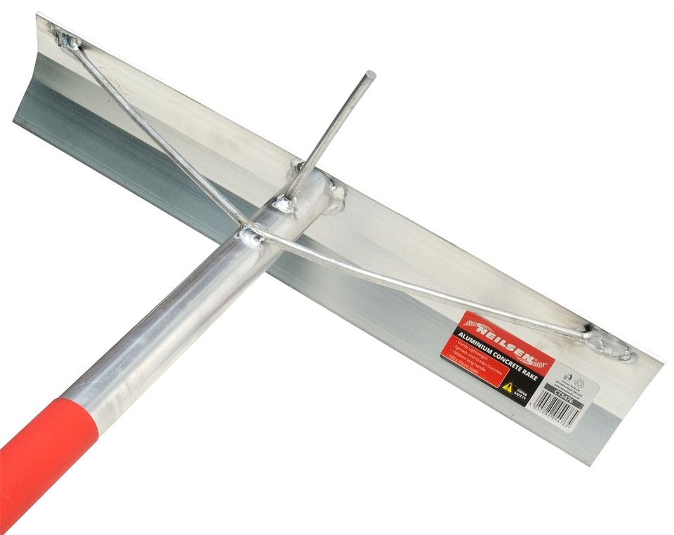 Aluminium Concrete Rake Placer 19.5" X 4" With 60" Long Aluminium ...