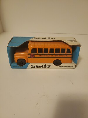 Nice Vintage Ertl Scale Models Tuscarawas Valley School Bus In Box (B3 ...