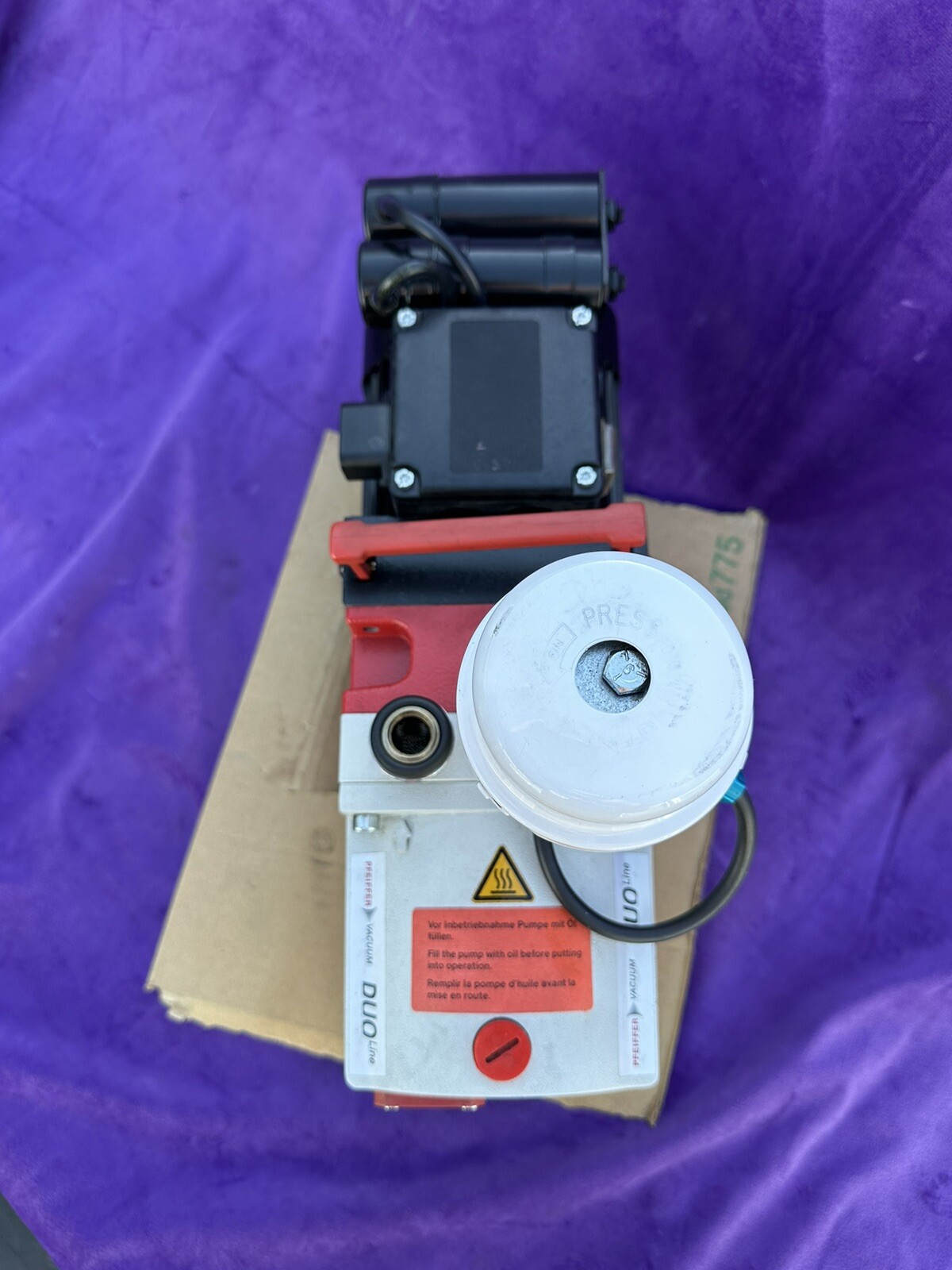 PFEIFFER DUO 3 M ROTARY VANE PUMP | eBay