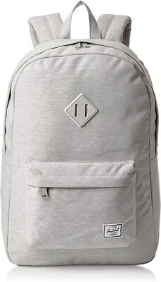 Herschel Heritage Backpack LIGHT GREY CROSSHATCH GRAY 21.5 L Back pack ...