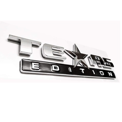 2x For TEXAS EDITION EMBLEM for CHEVY SILVERADO GMC SIERRA TRUCK ...