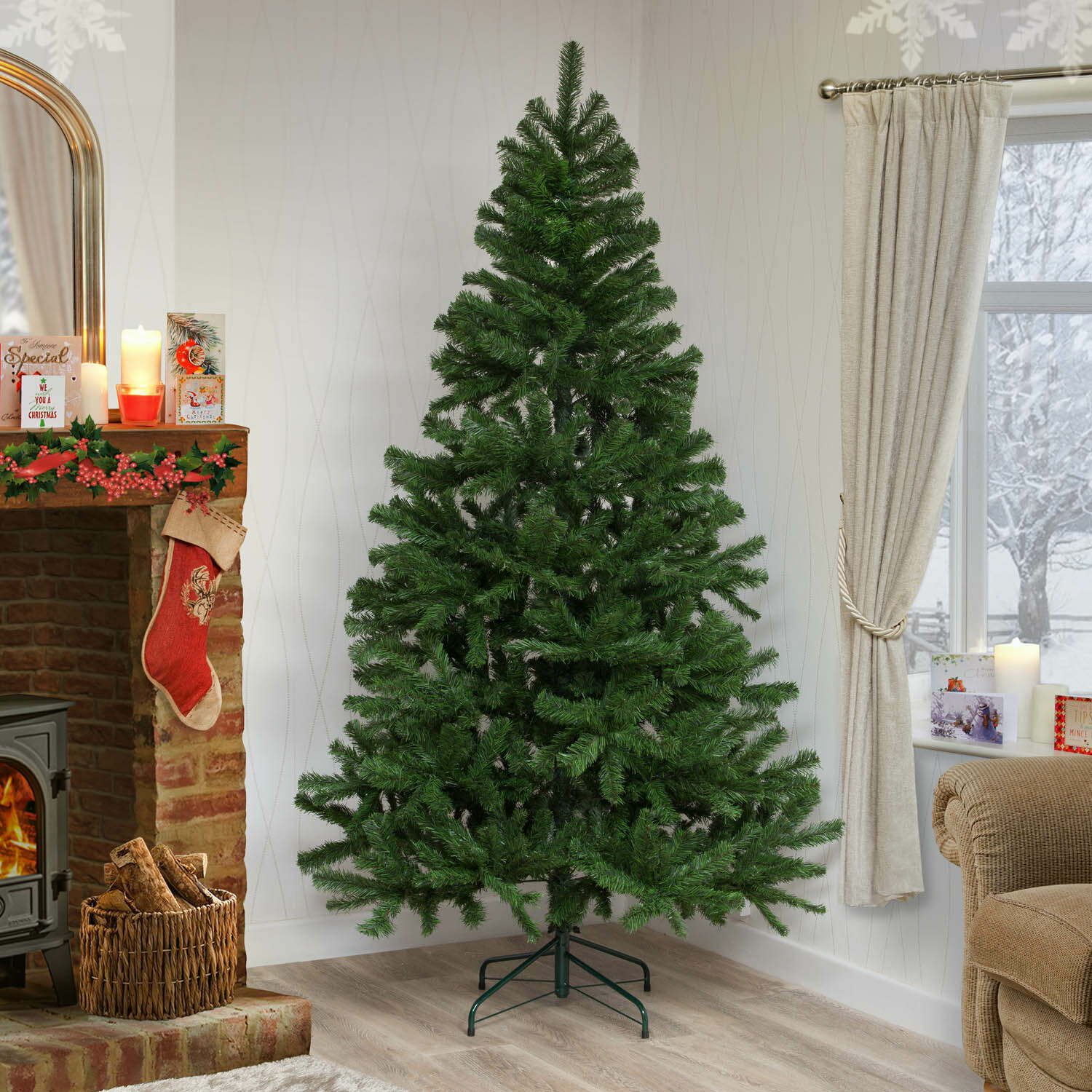 Christmas Tree Xmas Colorado Spruce 4ft 5ft 6ft 7ft 8ft or 10ft Free ...