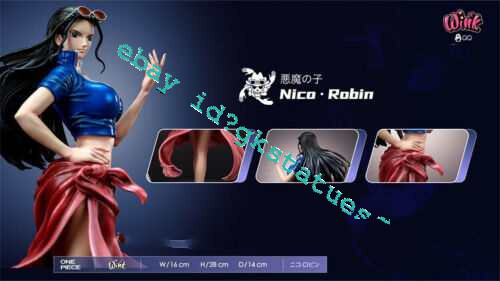 Wink Studios One Piece Nico·Robin Resin Model In Stock H28cm POP Scale ...