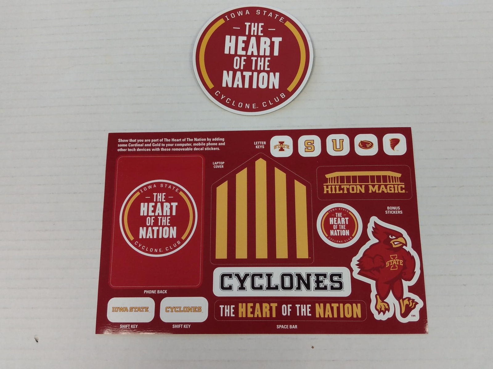 Iowa State Cyclones Stickers and Magnet | eBay