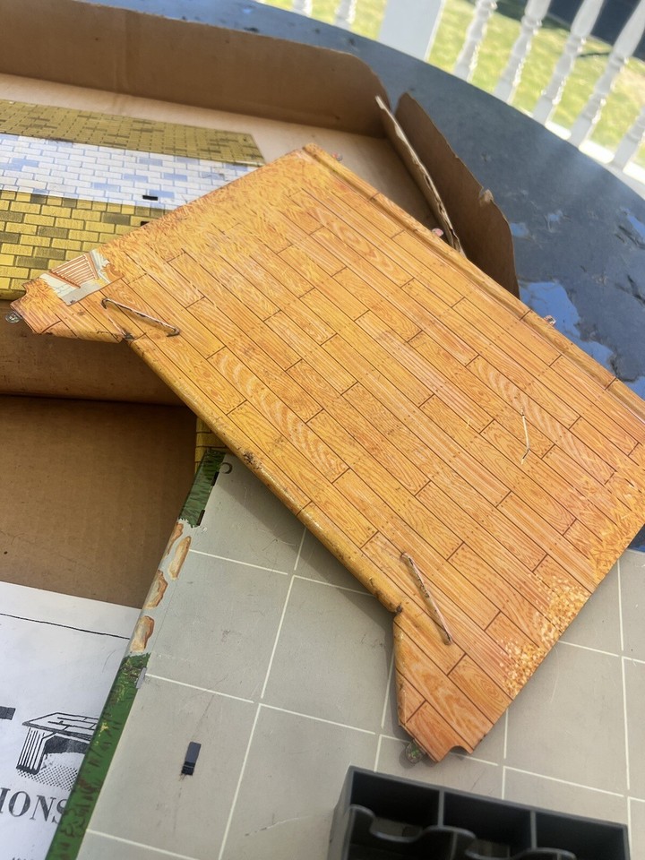 classic Vintage Marx Modern Farm Set c1960 vintage original box partial ...