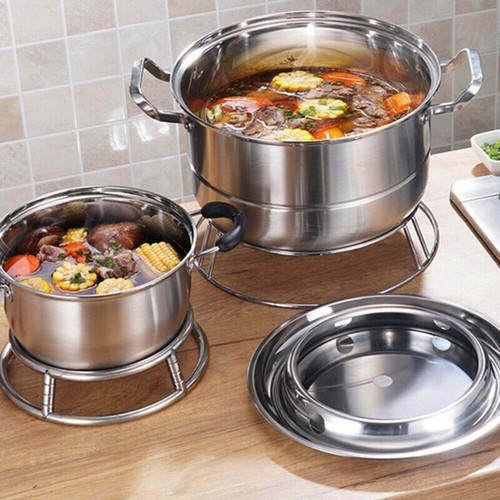 Stainless Steel Cauldron Rotundity Anti Scald Rack New Wok Stand ...