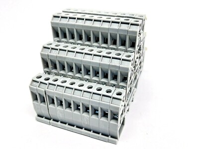 Connectwell CTL2.5U Three Level Feed Through Terminal Blocks LOT OF 10 ...