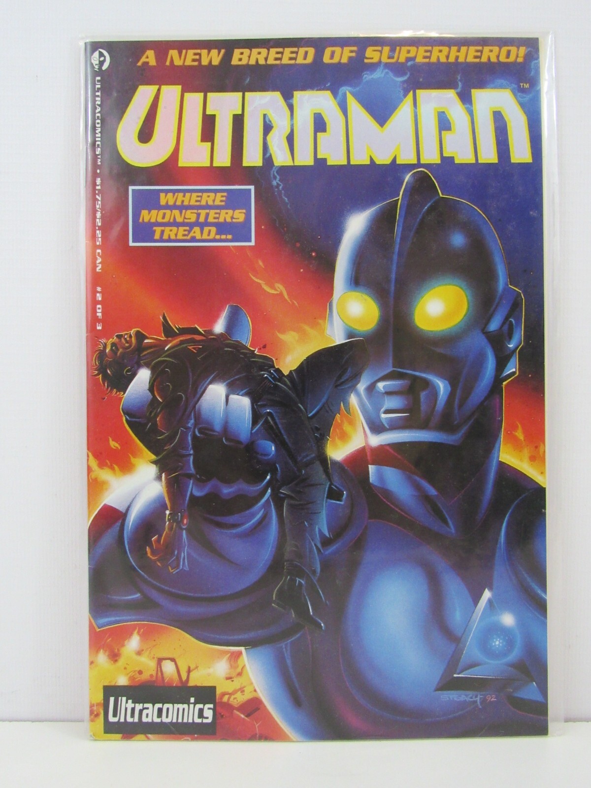 Ultra Comics 1993 Ultraman Virgin Cover No. 2 of 3 (Pg194C) | eBay