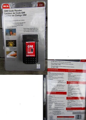 NEW INNOVA #3123 GM OBDI CODE READER - reads ecm pcm & abs codes | eBay