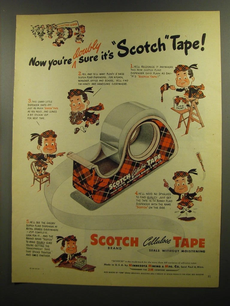 Scotch Tape 1930