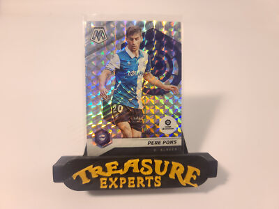2021-22 Mosaic #120 Pere Pons Silver Mosic D. Alaves Soccer Card Mint ...