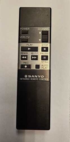 Sanyo Infrared Remote Control for VCR/TV | eBay