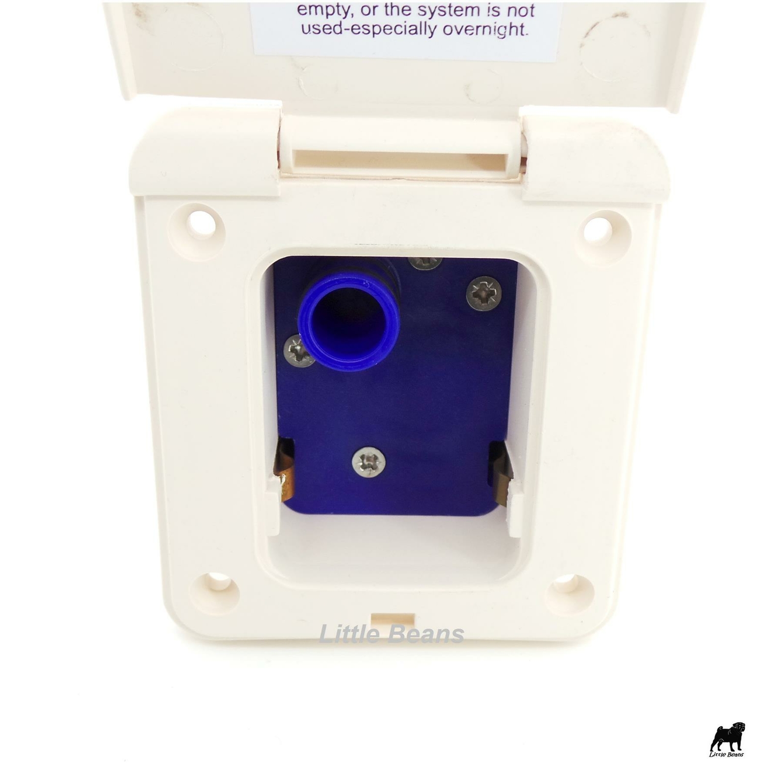 WHALE Watermaster Water Inlet Socket Ivory c/w Pressure Switch Caravan ...