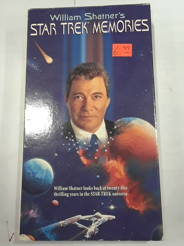 William Shatners Star Trek Memories (VHS, 1996) 97368021037| eBay