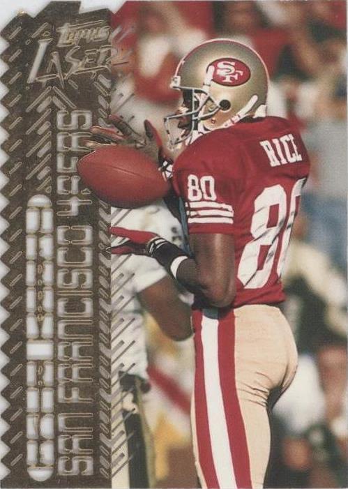 1996 Topps Laser - Jerry Rice #40 for sale online | eBay