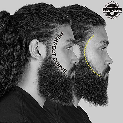 Beard Shaper & Beard Shaping Tool for Men, Beard Lineup Guide Template ...