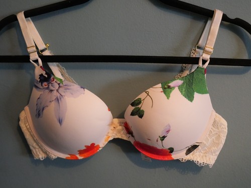 Soma 34C Twilight Garden Enchanting Lace Push Up Bra | eBay