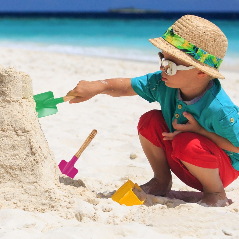 Garden Tools Set Metal Beach Sandbox Toy Construction Toys Shovels for ...