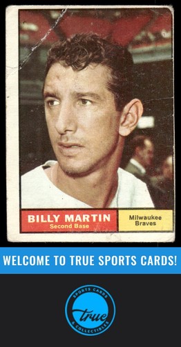 1961 Topps #89 Billy Martin | eBay