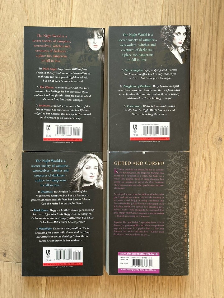 Night World Book Bundle – L.J. Smith (Pre-Loved Set, Volumes 1–3 + Dark ...