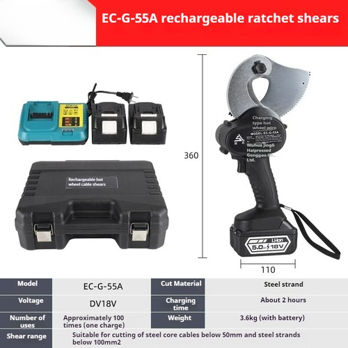 Charging Gear Clippers, Cable Clippers Copper and Aluminum Cable ...