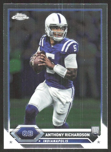2024 10503D TOPPS COMPOSITE Topps Chrome Anthony Richardson Rookie ...