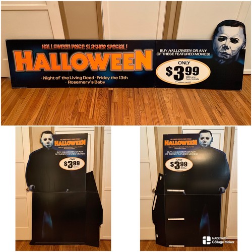 Michael Myers Cardboard Promo Standee Display Blockbuster Video ...