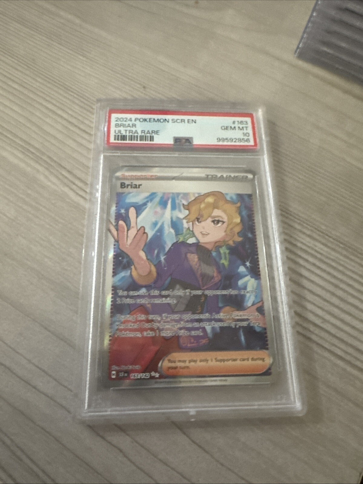 Briar 2024 Scarlet & Violet: Stellar Crown #163/142 Ultra Rare (Full ...