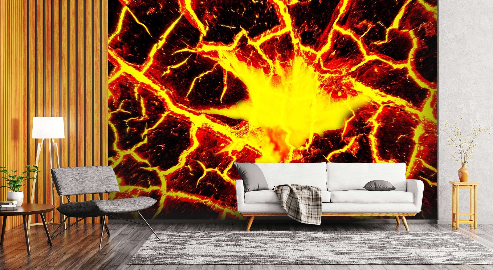 3D Volcano Texture ZHUA1939 Wallpaper Wall Murals Removable Self ...