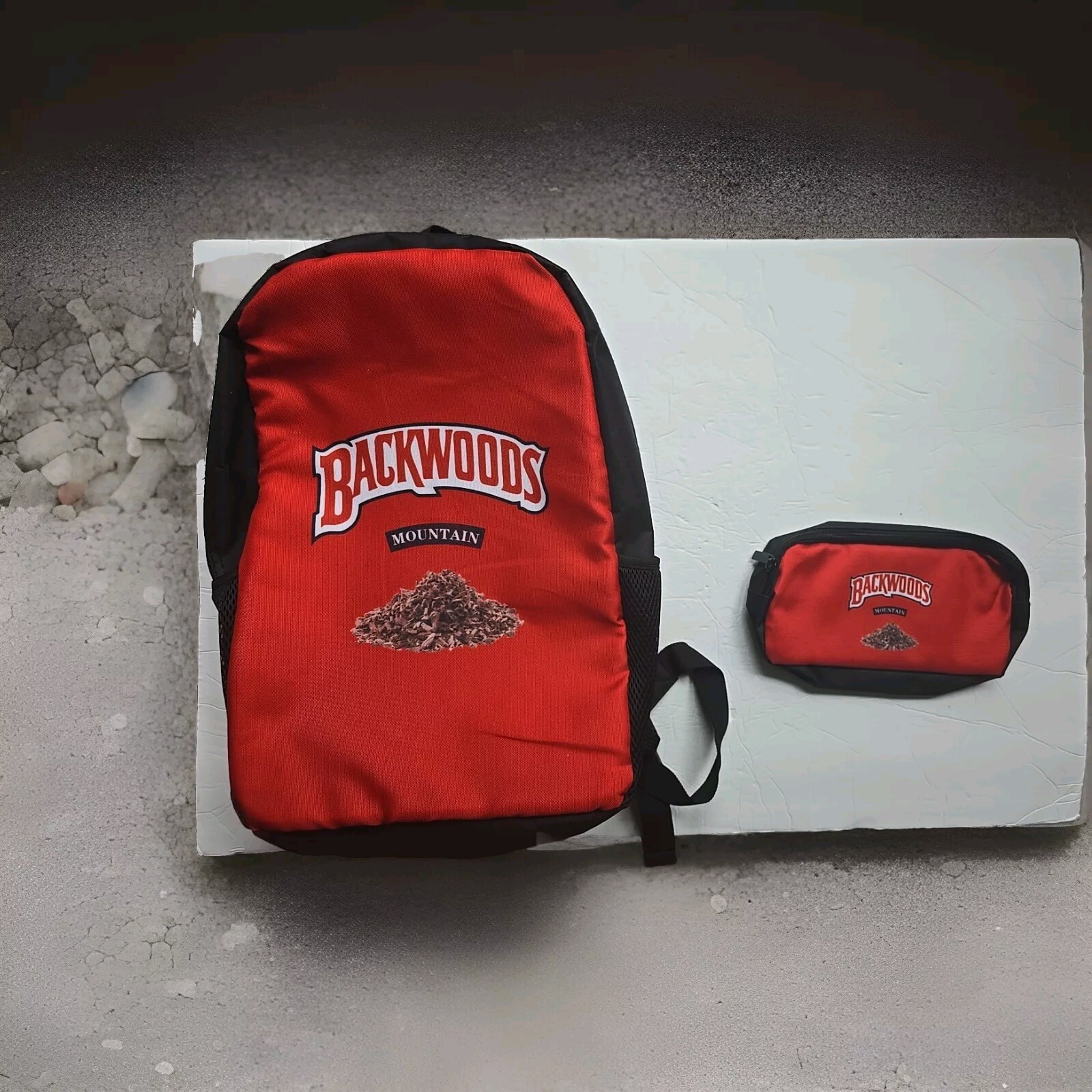 Backwoods Backpack Set 2 PCS School bag Laptop Backpack+pencil bag | eBay