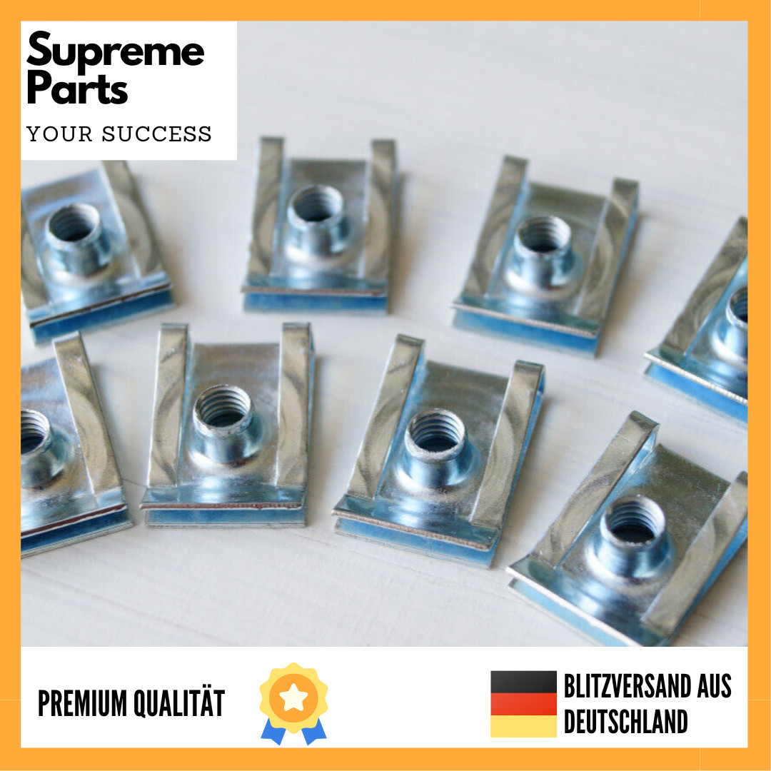 20 x Blechmuttern M5 schnappmutter blechmutter