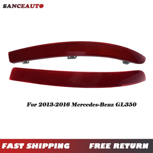 Fit 13-16 Left&Right Benz GL X166 Rear Bumper Reflector A1668200374 ...