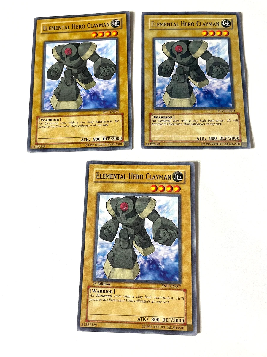 Elemental Hero Clayman Card