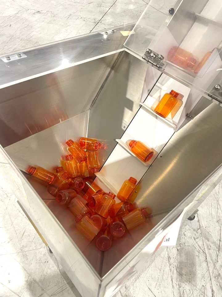 Kaps-All FS-B Elevator Conveyor and Hopper 90V DC, Vial Bottle | eBay