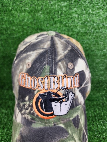 Ghost Blind Camo Camouflage Hunting Hunt Unique Hat Cap Adjustable Bow ...