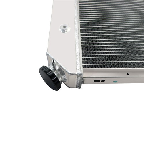4 ROW Aluminum Radiator For Chevy Nova Bel Air Chevelle 1968-1974 AT MT ...