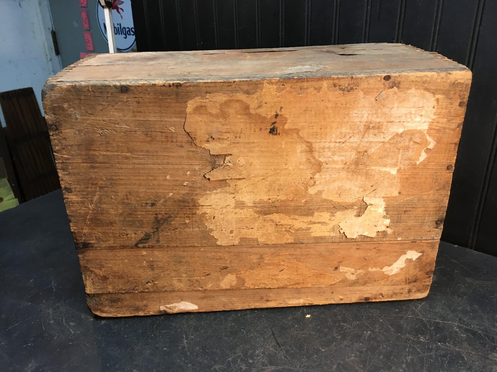 Vintage Texas Ranger Toy Gun Wood Box Shipping Crate High Explosive ...