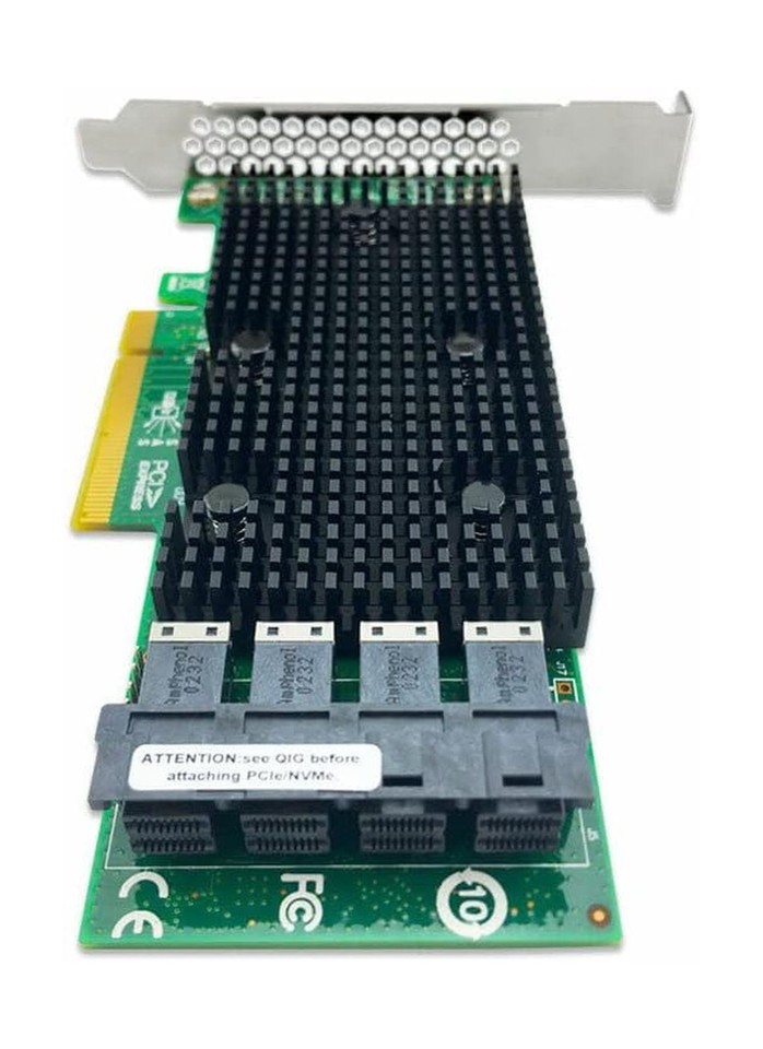 SAS3416 430-16i SATA/SAS HBA IT Mode Controller Card (=9400-16i) 12 ...