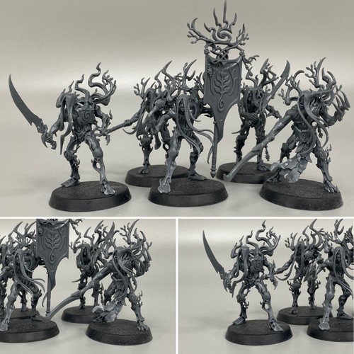 5 TREE REVENANTS WOOD ELVES SYLVANETH WARHAMMER AGE OF SIGMAR AOS ...