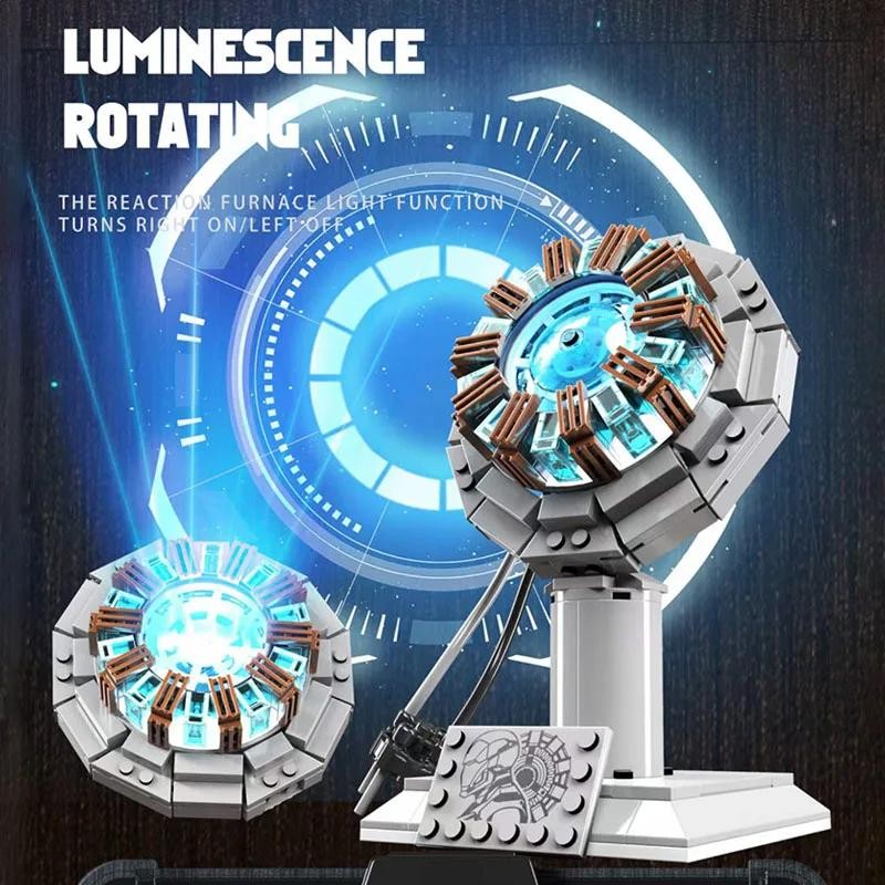 MOC Nuclear Arc Reactor Model Building Blocks With Built-In Lighting ...