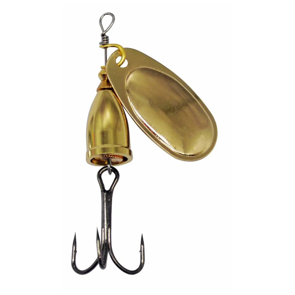 Fishing Lure Spinner Bait Copper Bell Artificial Metal Lures 8g ...