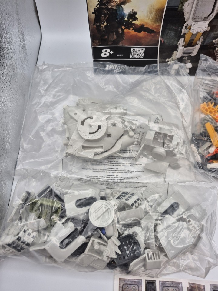 K'Nex Titanfall IMC Atlas Titan Building Set 2014 Complete Set New Open ...