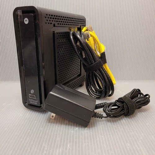 Motorola SBG6580 DOCSIS 3.0 Wireless Cable Modem Router w/ 2 Network ...